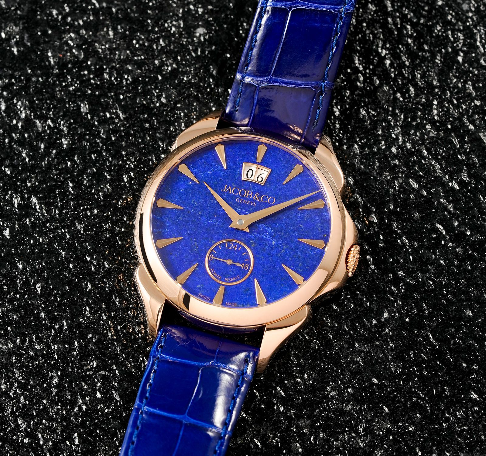 Pre-Owned Jacob & Co. Palatial Men Watch in Blue Colour Dial