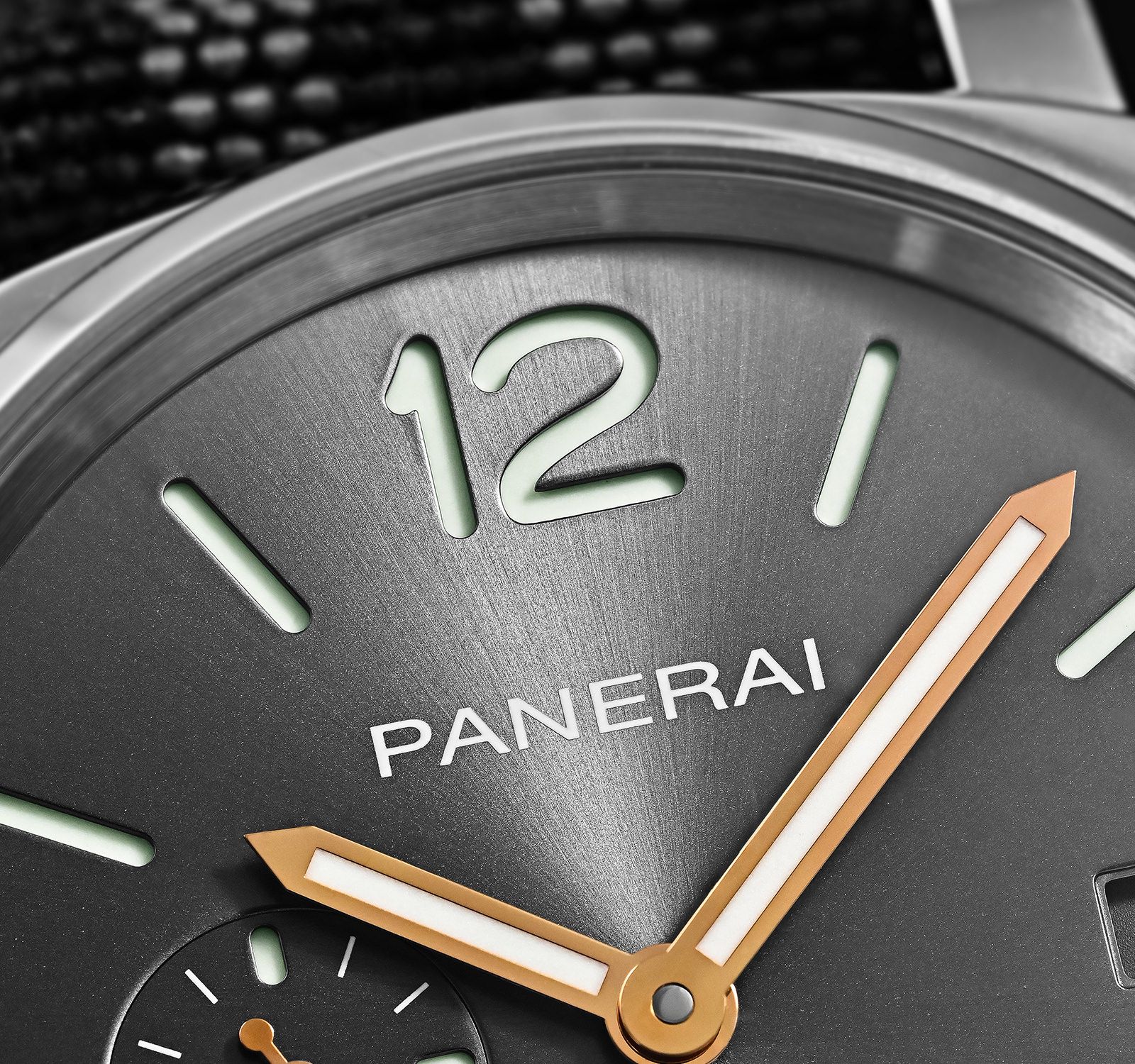 Pre-Owned Panerai Luminor Due Men Watch in Anthracite Colour Dial