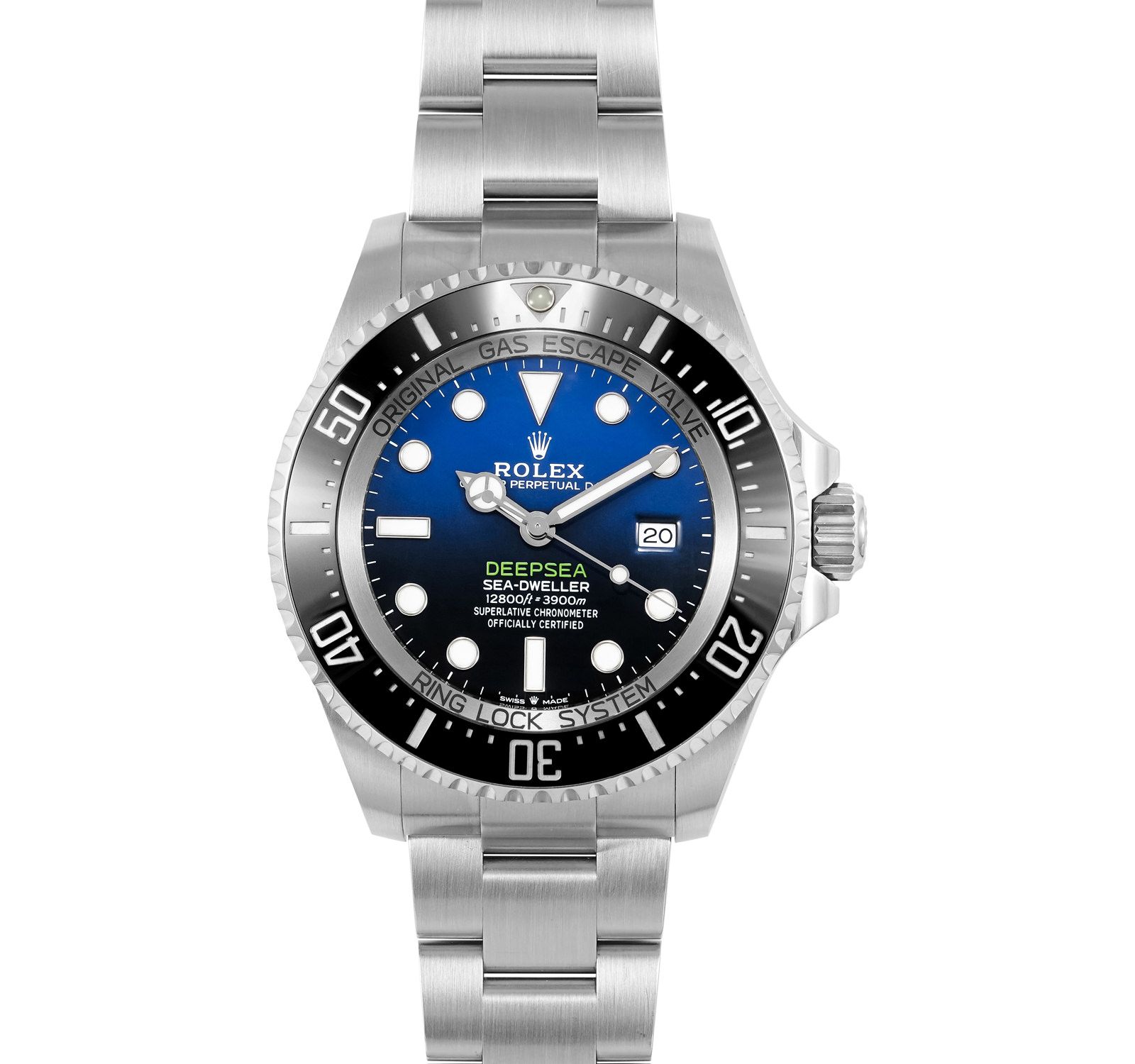 Pre-Owned Rolex Deepsea Men Watch in Blue Colour Dial