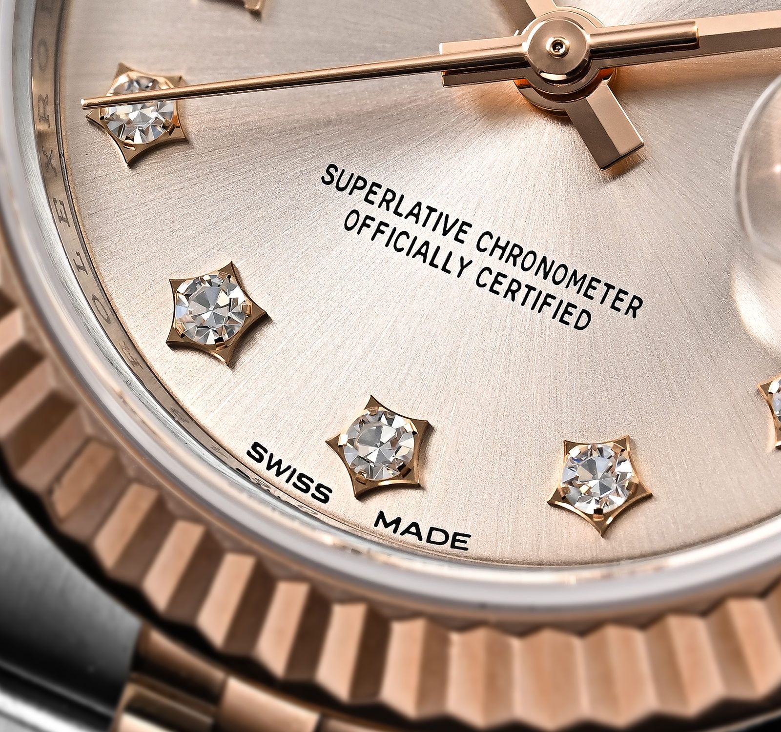 Pre-Owned Rolex Lady-Datejust Women Watch in Rose Colour Dial