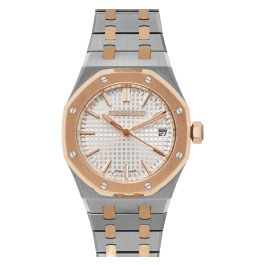 Pre-Owned Audemars Piguet Royal Oak Men Watch in Silver Colour Dial