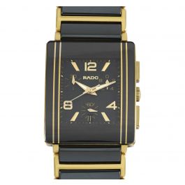Pre-Owned Rado Integral Men Watch in Black Colour Dial